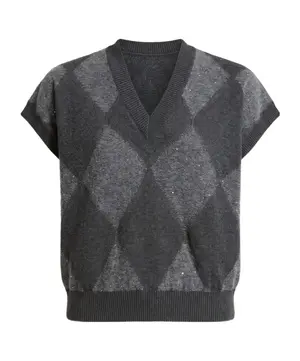Peserico Argyle Pattern Sweater - No
