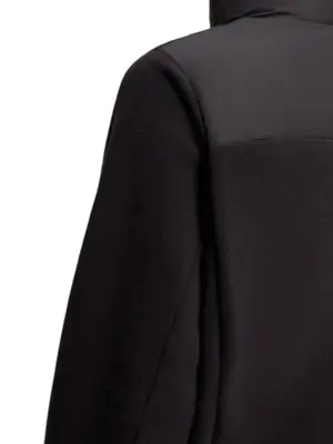 Moncler Panelled Quilted Puffer Jacket - Black