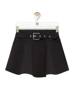 Loewe Mini Skirt In Cotton