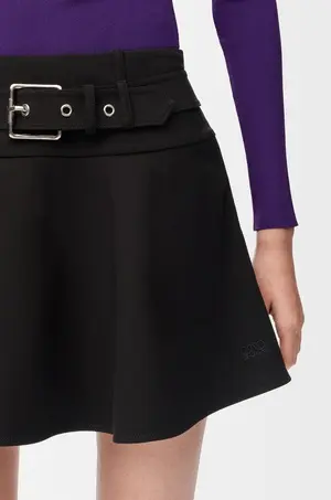 Loewe Mini Skirt In Cotton