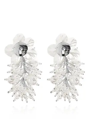 SELF-PORTRAIT Flower Earrings
