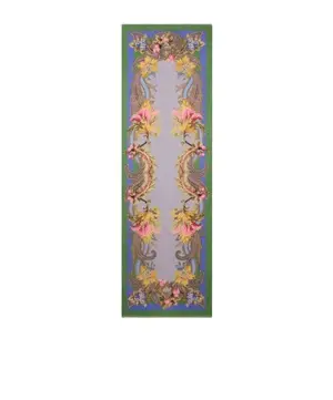 Etro Floral-paisley Scarf Light Blue