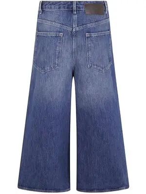 Soeur Joyce Wide-leg Denim Shorts