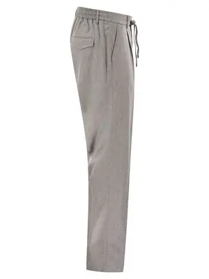 Peserico Drawstring Casual Trousers