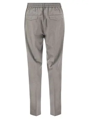 Peserico Drawstring Casual Trousers