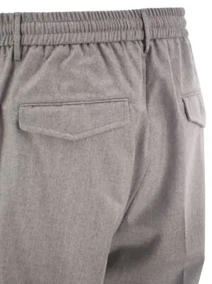 Peserico Drawstring Casual Trousers