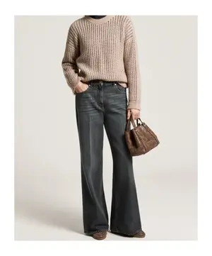 Peserico Wide-leg Jeans