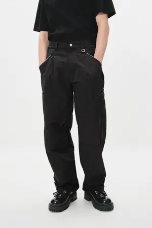 WOOYOUNGMI Parachute Casual Pants