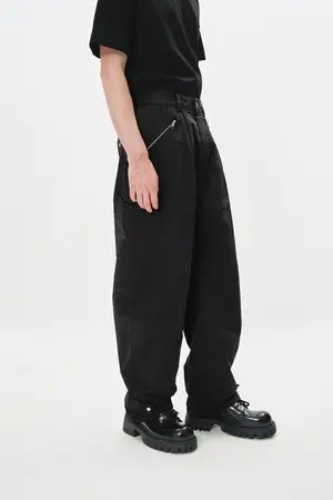 WOOYOUNGMI Parachute Casual Pants