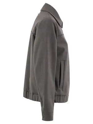 Peserico Long-sleeve Casual Zip-up Jacket