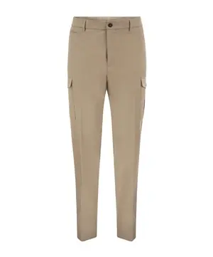 Peserico Tapered Stretch Cargo Pants - No