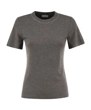 Peserico Trimmed T-shirts For Women