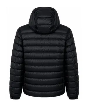 C.P. COMPANY Long-sleeve Hooded Down Jacket - Blue