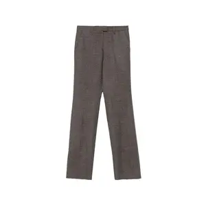 Etro Check Straight-leg Trousers