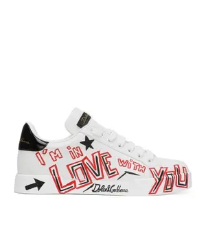 Dolce & Gabbana Portofino Cuore Sneakers