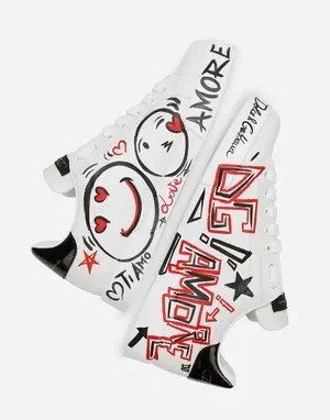 Dolce & Gabbana Portofino Cuore Sneakers