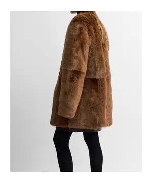 TOTEME Short Silky Shearling Coat