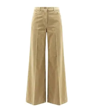 Aspesi Wide-leg Pants - Light Brown