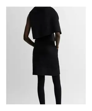 TOTEME Buttoned Cashmere Skirt - Black