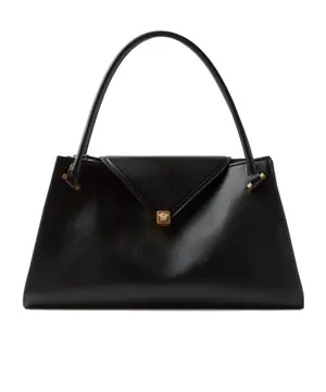 Versace Severine Large Leather Shoulder Bag