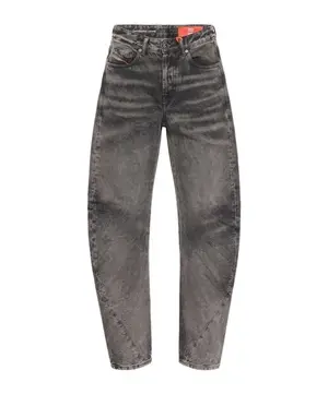 DIESEL® D-twisty-fsj Logo Patch Jeans - No