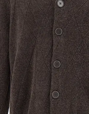 Emporio Armani Blended-fabric Cardigan