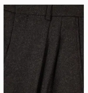 Emporio Armani Pleated Wide-leg Trousers