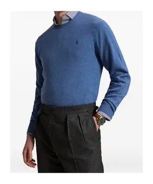 Polo Ralph Lauren Logo Embroidered Crewneck Knit Jumper