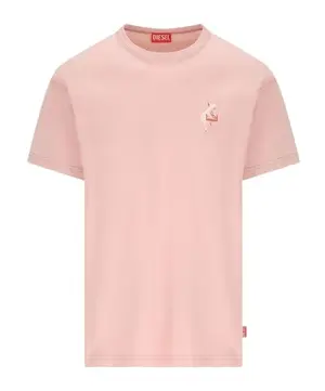 DIESEL® Logo Printed Crewneck T-shirt