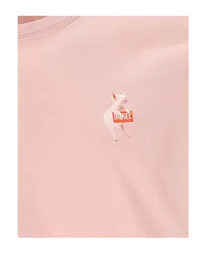 DIESEL® Logo Printed Crewneck T-shirt
