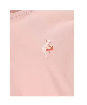 DIESEL® Logo Printed Crewneck T-shirt