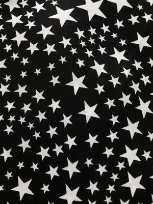 Stella McCartney Star-print Silk Trousers