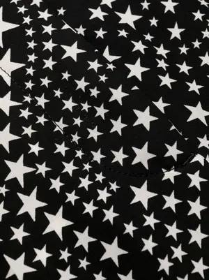 Stella McCartney Star-print Silk Trousers