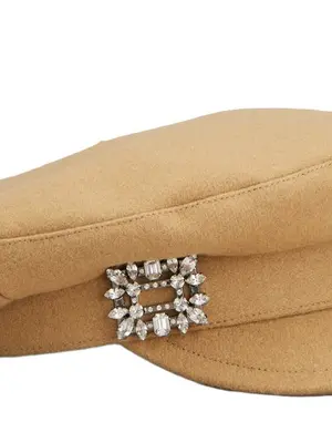 ROGER VIVIER Broche Embellished Sailor Hat
