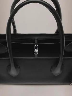 Amiri Fringe Honey 40 Shoulder Bag - Black