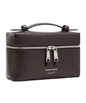 Emporio Armani Logo-print Zip-around Shoulder Bag