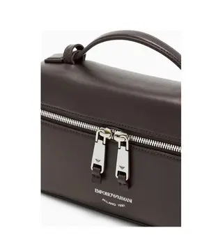 Emporio Armani Logo-print Zip-around Shoulder Bag