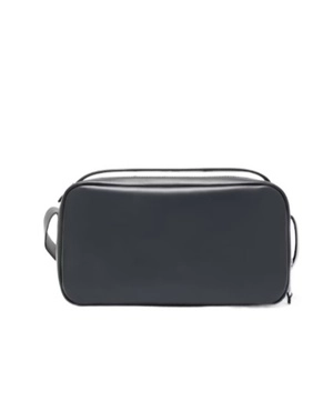Emporio Armani Logo-stamp Leather Shoulder Bag