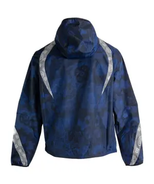 Casablanca Monogram Panel Hooded Jacket
