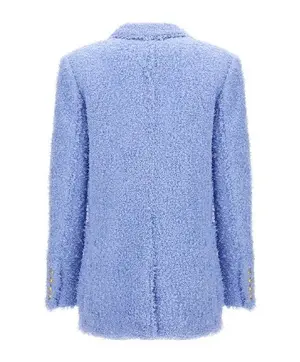 Balmain Tweed Double Breasted Jacket