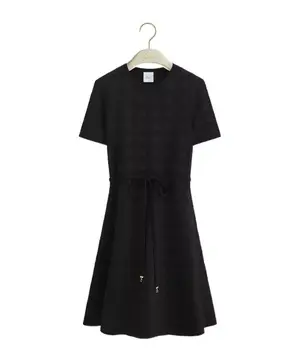 Dior Short Flared Cannage Dress