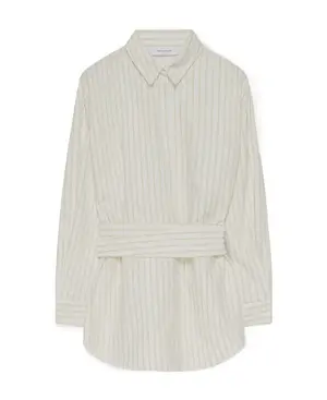 Fabiana Filippi Striped Long-sleeved Shirt