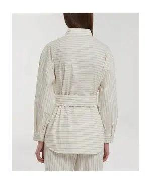 Fabiana Filippi Striped Long-sleeved Shirt