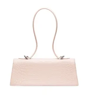 Alexander McQueen Jewelled Embossed Shoulder Bag