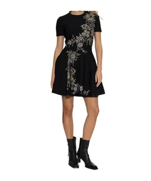 Alexander McQueen Floral Print Dress