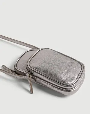 Brunello Cucinelli Lamé Calfskin Phone Case