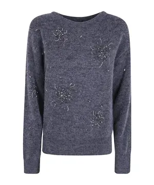 Seventy Long Sleeved Jumper - Grey