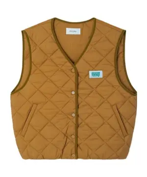 American Vintage Sleeveless Vest - Macadamia