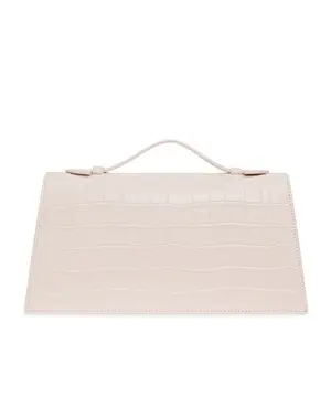 Alexander McQueen Skull Embossed Top Handle Bag