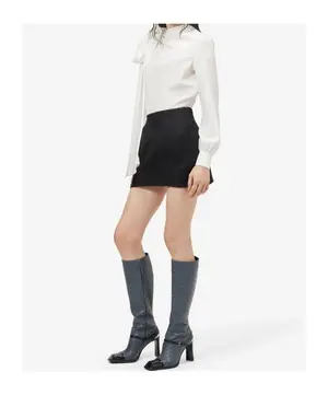 Alexander McQueen Shoulder Bow Blouse